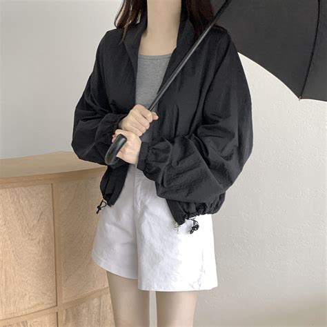 유라타임 썸머 코튼 하이웨스트 A라인 3부 반바지 블랙 화이트