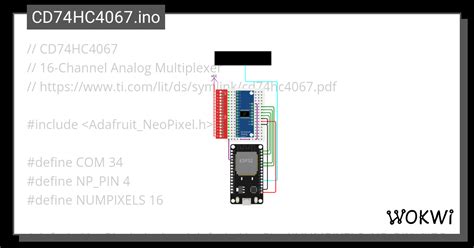 Multiplexing Switches Copy Wokwi ESP32 STM32 Arduino Simulator