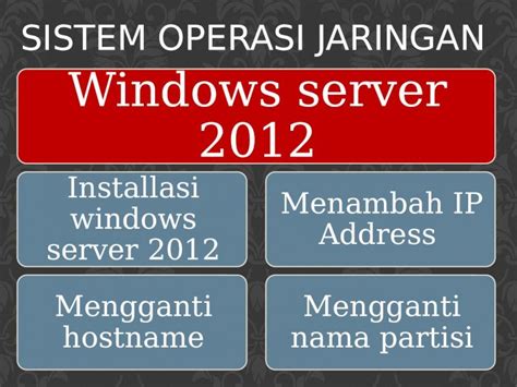 PPTX Windows Server 2012 DOKUMEN TIPS