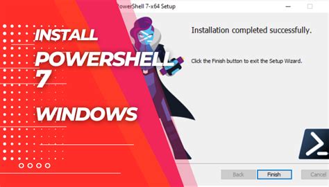 panduan install powershell 7 di windows
