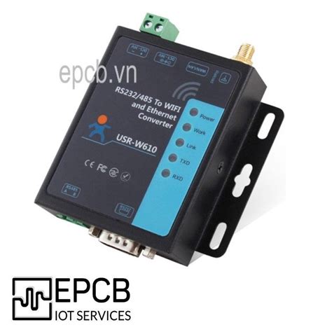 Bộ chuyển đổi RS RS sang Ethernet và Wifi USR W
