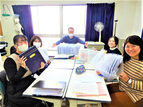 言語聴覚士学科 『1年生 ファイル整理の工夫♪』 ブログ 大阪医療福祉専門学校