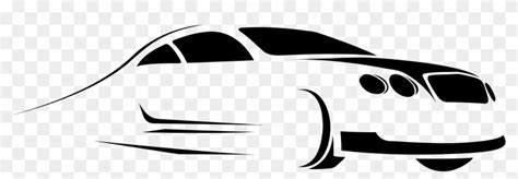 Stylized Car Silhouette Line Art Icons Png Lineart Car Free