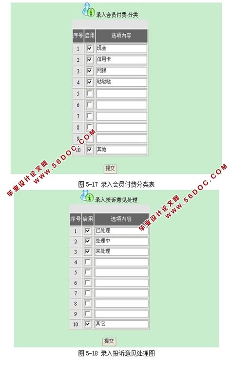健身中心会员管理系统的设计与实现 ssh mysql jsp 56设计资料网