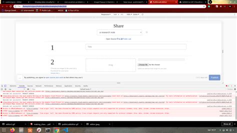 Error While Uploading Image Issue 438 Publiclab PublicLab Editor