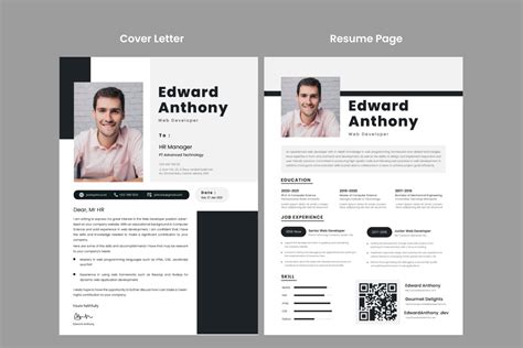 Resume Web Developer V Design Cuts