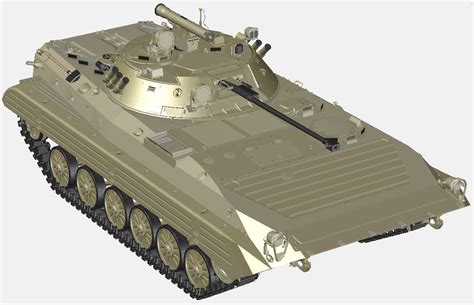 БМП-2 советская боевая машина пехоты (комплектная модель)