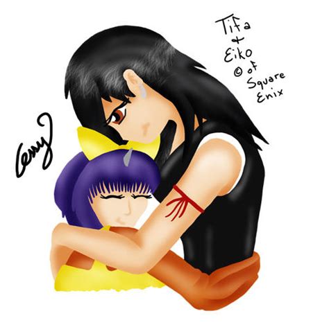 Tifa And Eiko By Cessysketch On Deviantart