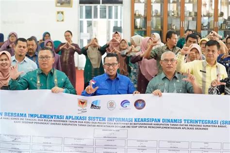 Launching Aplikasi Srikandi Bupati Eka Putra Arsip Adalah Dokumen