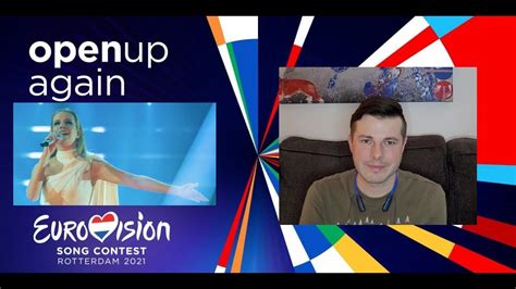 Slovenia Eurovision 2021 Ana Soklič Amen Reaction Youtube