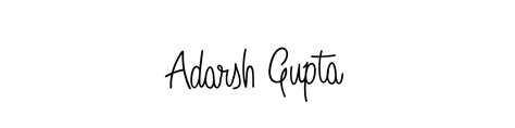 79 Adarsh Gupta Name Signature Style Ideas New Esignature