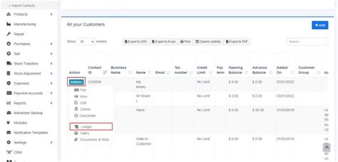 Customer Supplier Ledger Ultimate Fosters