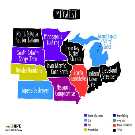 Heres The “best” Urban Dictionary Sex Act From Each State