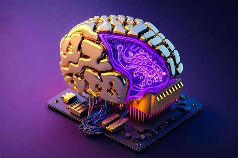 Premium Ai Image Ai Chipset With Human Brain On Computer Circuit