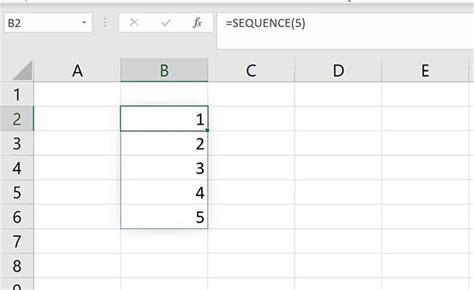 Cómo Utilizar La Función Secuencia En Microsoft Excel 365