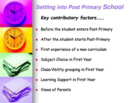 Ppt Transition From Primary To Post Primary Powerpoint Presentation