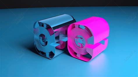 3d 모델 배경 생생한 핑크색 및 파란색 인쇄 미디어 핑크색 배경 3d 배경 분홍색 배경 이미지 Hd 핑크색 3d 분홍색 배경 사진 무료 다운로드 Lovepik