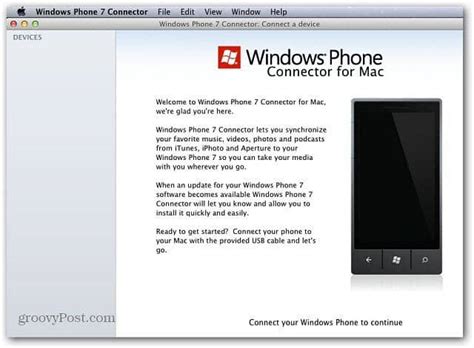 How To Manage Windows Phone On A Mac