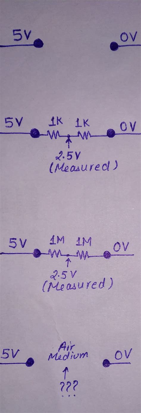 A Simple Voltage Divider Problem Electrical Engineering Stack Exchange
