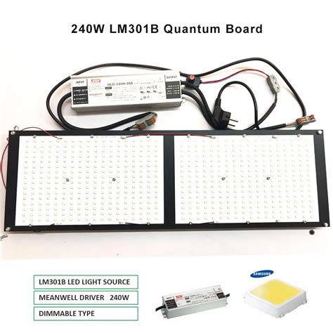 2019 Newest Dimmable 288 Samsung lm301b 3000K 3500K 660nm Red Quantum ...
