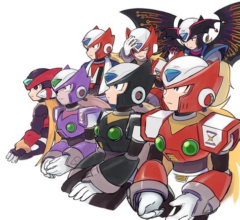 Zero Zero Z Black Zero Zero Nightmare And Absolute Zero Mega Man