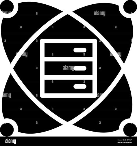 Scientific Data Mining Black Glyph Icon Stock Vector Image And Art Alamy