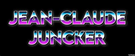 Jean Claude Juncker Text Effect And Logo Design Celebrity
