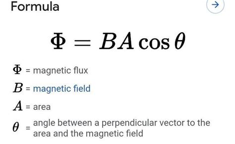 What Is The Formula Of Magnetic Flux Brainly Ph