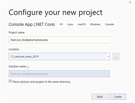 Net Core Atendendo Múltiplos Frameworks