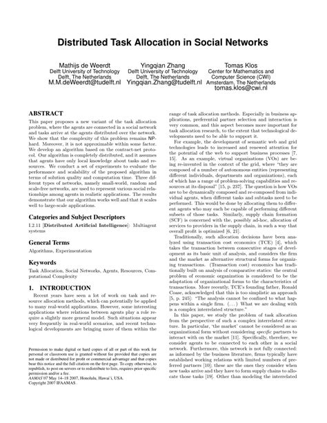 pdf distributed task allocation in social networks [c]