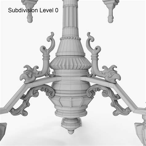 촛대 3d 모델 29 Max Fbx Unknown Free3d