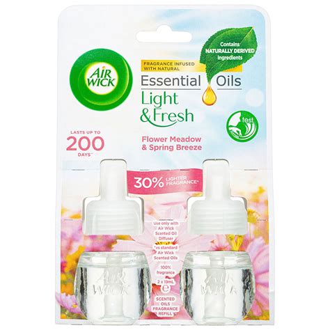 Air Wick Diffuser Refill Flower Meadow 19ml 2pk The Reject Shop