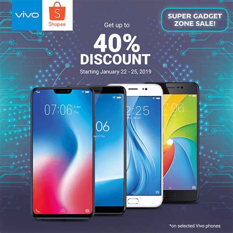Vivo Joins Shopee Super Gadget Zone Sale