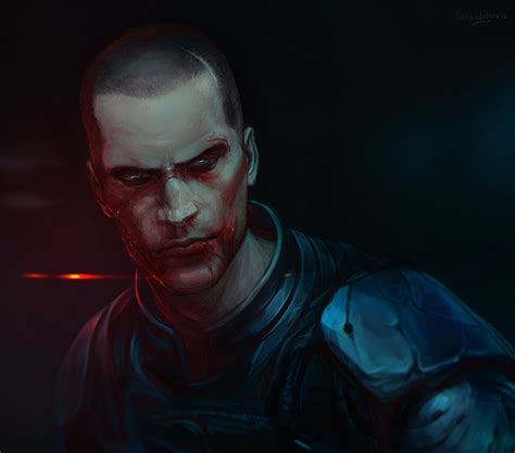Dark Shepard Mass Effect On Deviantart Mass Effect Mass