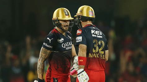 Ipl 2023 Glenn Maxwell Faf Du Plessis Fifties In Vain As Csk Beat Rcb