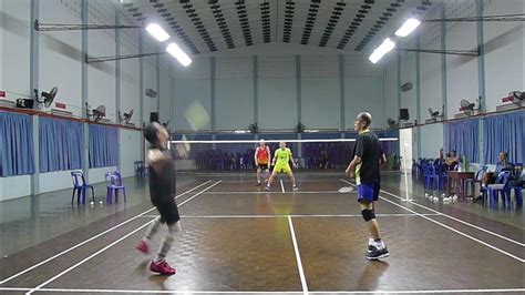 16apr23 Hys Badminton Loh Choong Yeong Tan Thong Hai Vs Teoh Hock Hoe