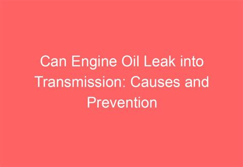Can Engine Oil Catch Fire? Exploring the Possibility and Risks ...