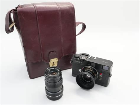 Minolta Cle Set With Minolta M Rokkor 40mm F2 Minolta M Rokkor 90mm