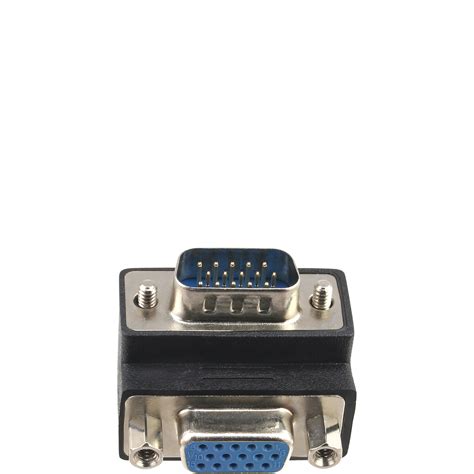 Intos Electronic Ag 37248i Inline® Vga Adapter 90° 15 Pin Male Female