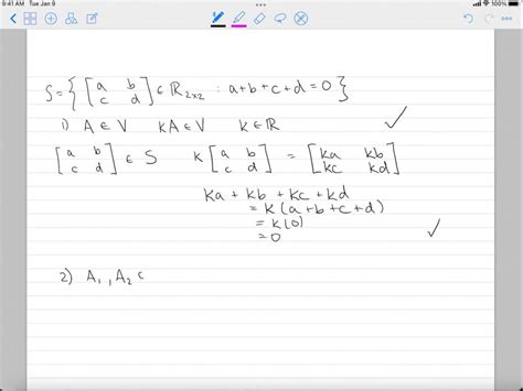 Solved Determine Whether The Set Is Vectorspace Ornot If It Is Not