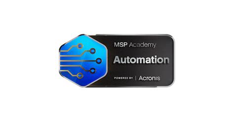 Msp Academy Automation Credly