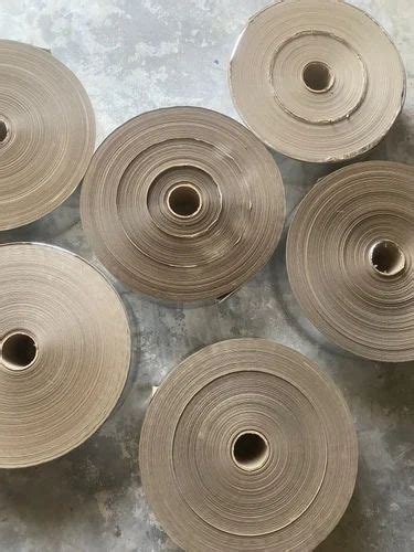 Vaigai Wood Pulp Kraft Silver Laminated Paper Roll For Disposable Dona GSM GSM At Rs