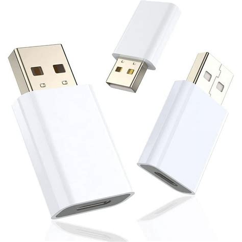 Pack USB C Female To USB Male Adapter USB C To USB Adapter Compatible With Apple Mag Safe