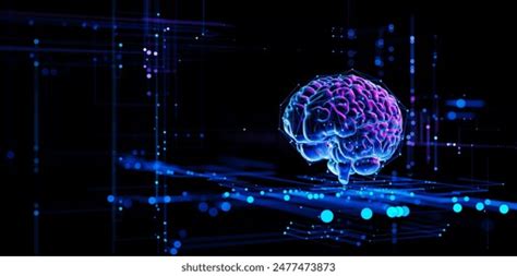 Digital Brain Hologram Hud Artificial Intelligence Stock Illustration 2477473881 | Shutterstock