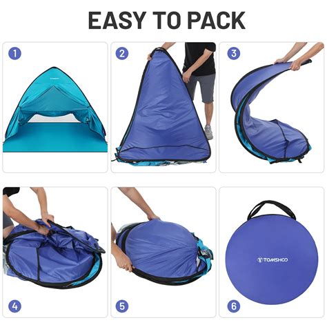 Automatic Instant Pop Up Beach Tent Campers Haven