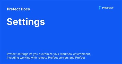Profiles And Configuration Prefect Docs