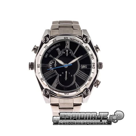 Reloj con cámara espía Full HD y micrófono oculto