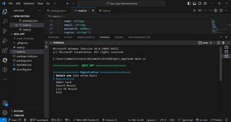 Muhammad Daniyal On Linkedin Quizapp Typescript Funlearning Quiztime Typescript
