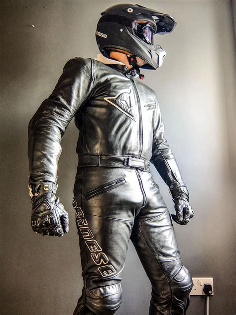 Gay Leather Biker From Belgium Motorcycle Suit Motorcycle Leather