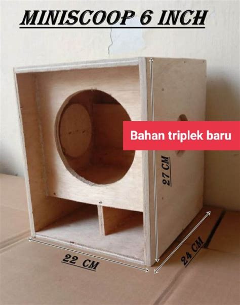 Box Speaker Miniscoop Inch Singgel K Lazada Indonesia
